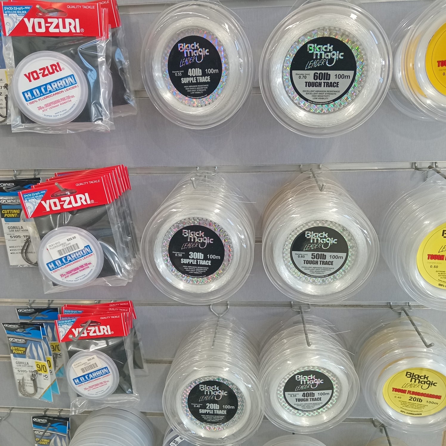Line and leader – Warren Hay Marine
