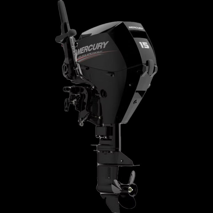 Mercury 15 hp portable four stroke outboard – Warren Hay Marine