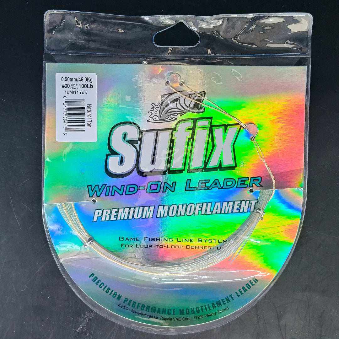Sufix Wind-On Leader – 100lb Strength with Seamless Connection – Warren Hay Marine