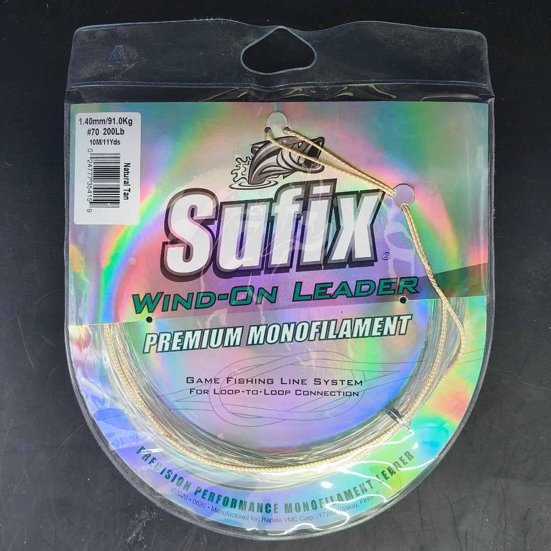 Sufix Wind-On Leader – 200lb Strength with Seamless Connection – Warren ...