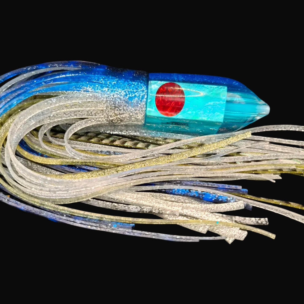 Tantrum TTS Large Jetpack – Light Blue Head with Blue/Silver over Gold ...