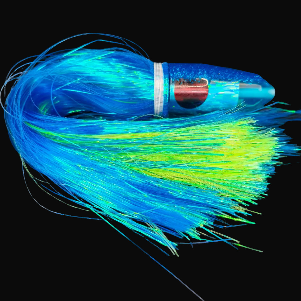 Tantrum TTS Medium Bullet – Light Blue Head with Royal Blue/Chartreuse ...