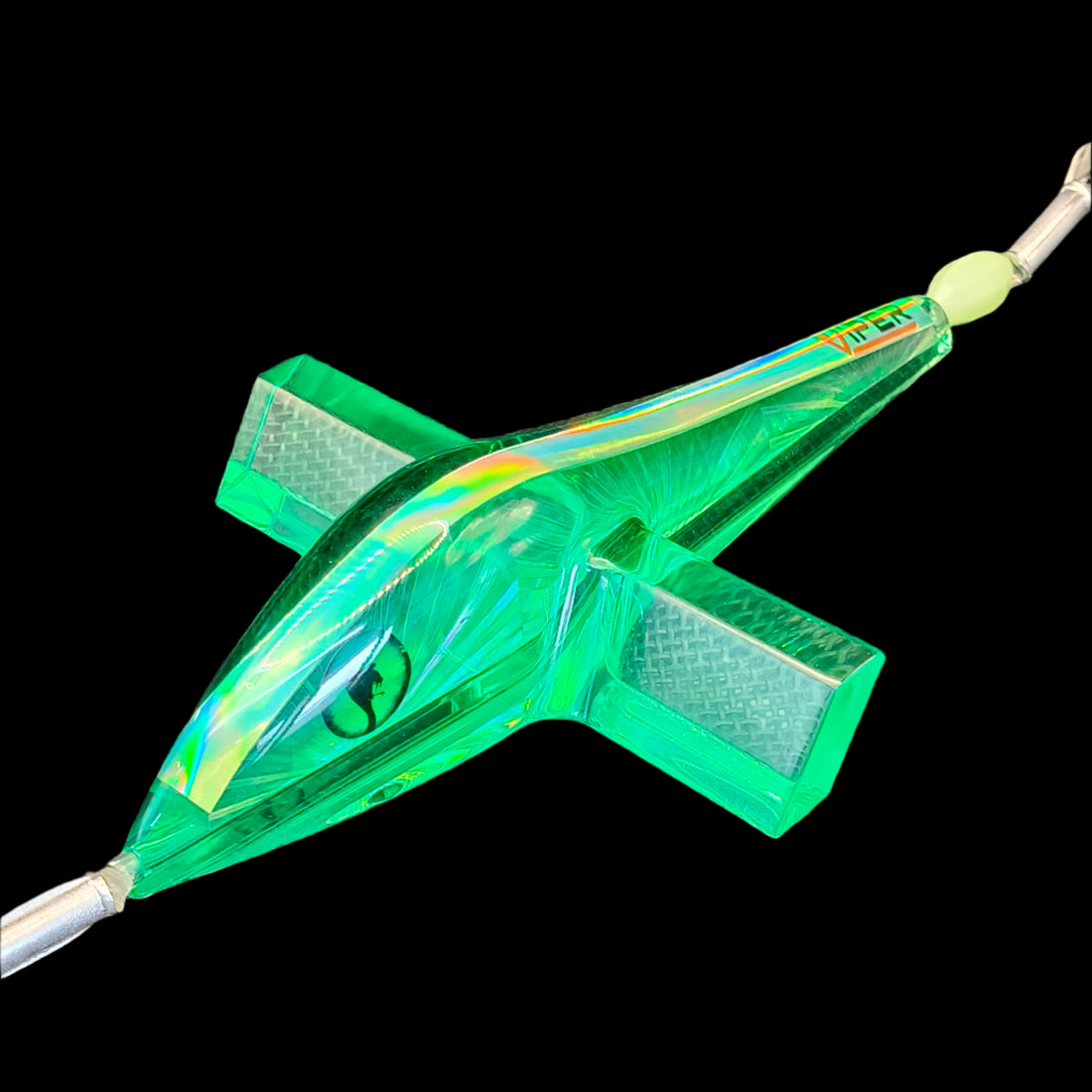 Viper Teaser Bird - 160mm Resin Teaser for Tuna Surface Lures (Green ...